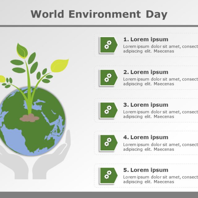 World Environment Day 01 PowerPoint Template