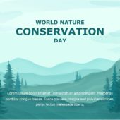 World Nature Conservation Day 06 PowerPoint Template