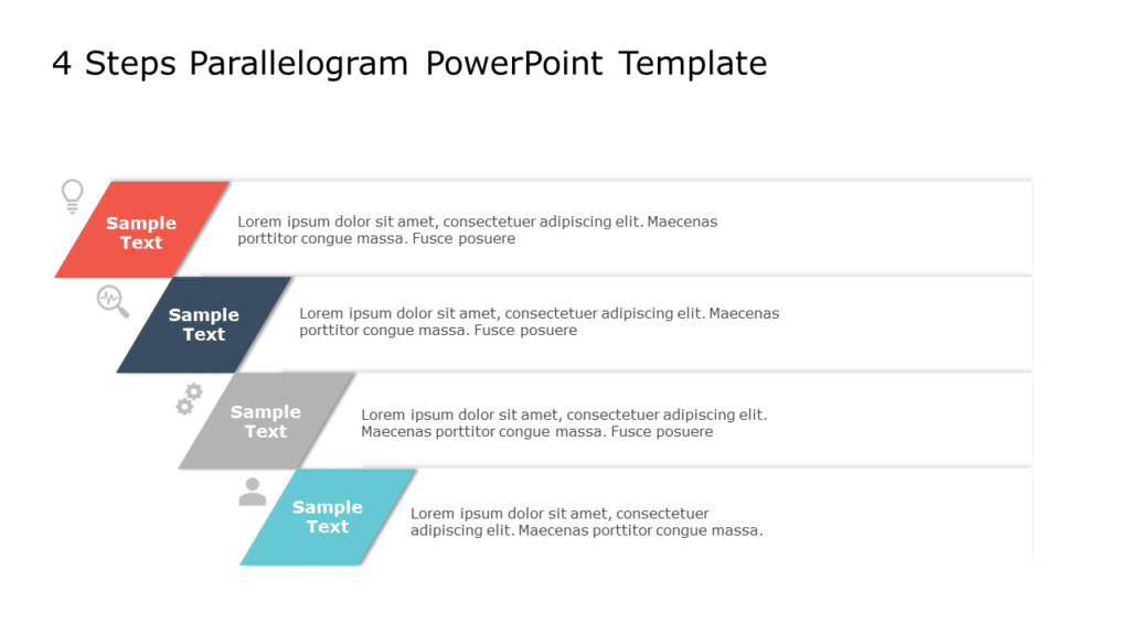 Editable Parallelogram PowerPoint Templates & Slides | SlideUpLift