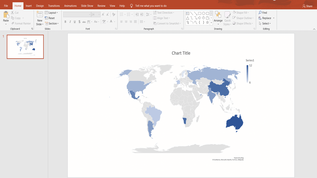 Map Templates | Maps for PowerPoint | SlideUplift - 18
