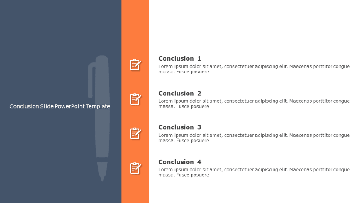 Conclusion Slide PowerPoint Template | SlideUpLift