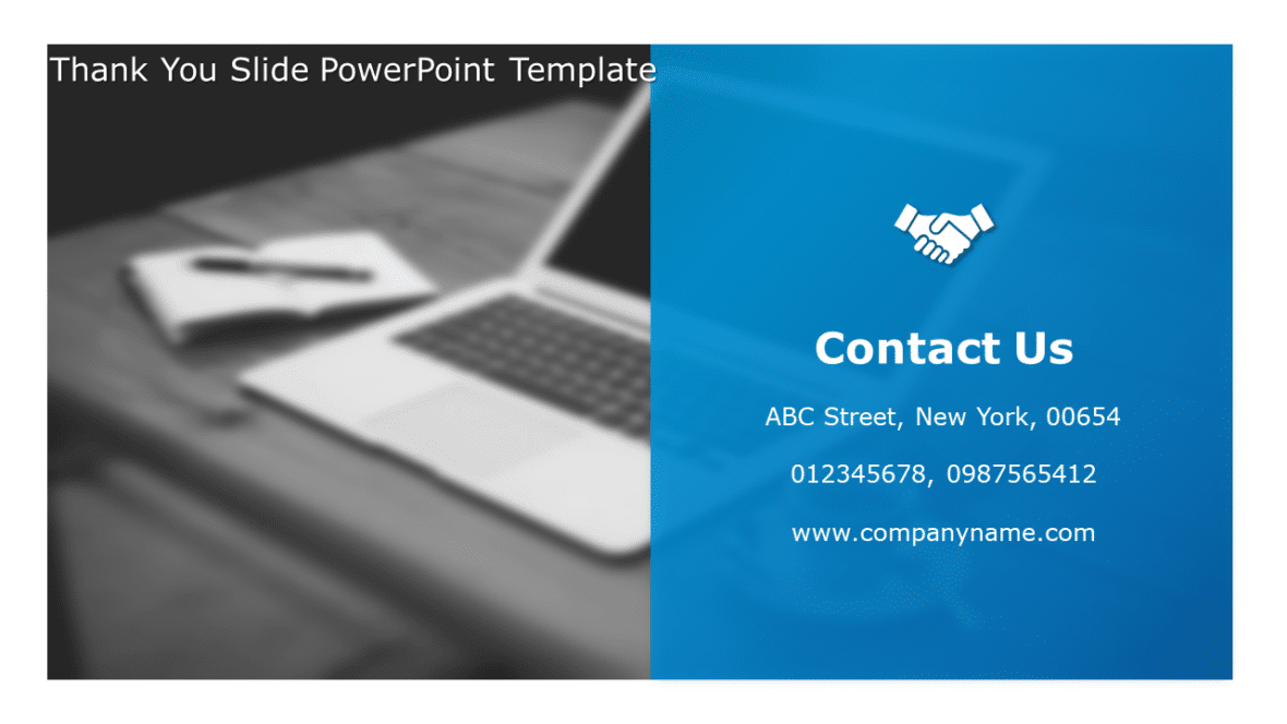 Thank You Slides for Presentations – Creative & Professional