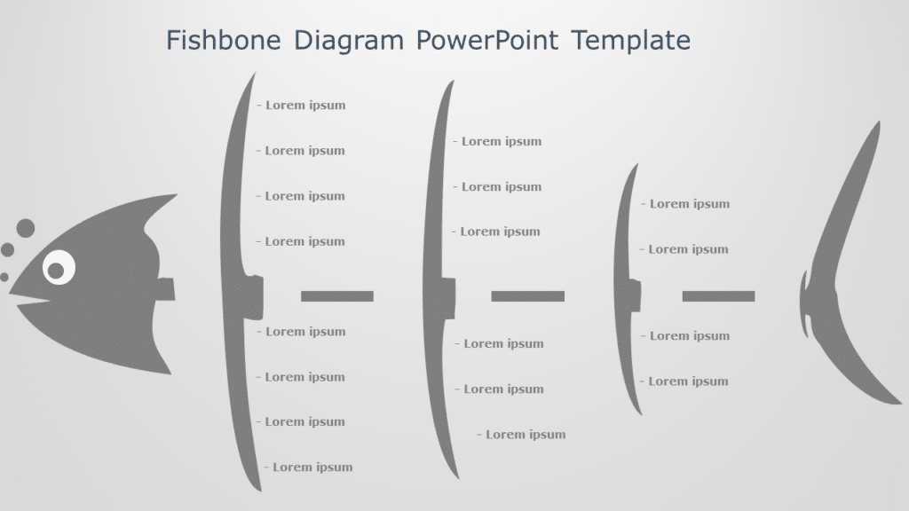 Fishbone Diagram PowerPoint Templates for Problem Solving