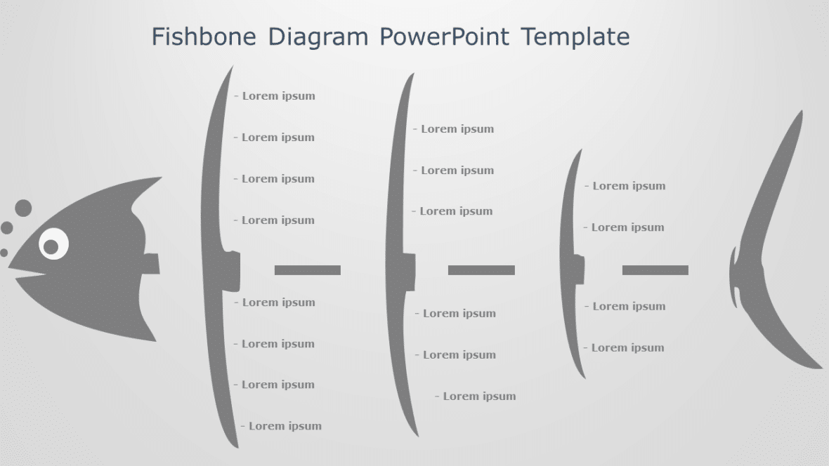 Fishbone Diagram PowerPoint Templates for Problem Solving