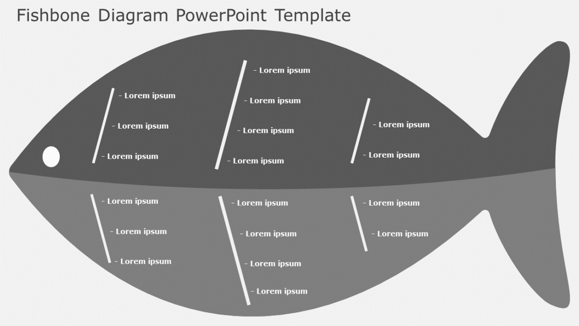 Fishbone Diagram PowerPoint Templates for Problem Solving