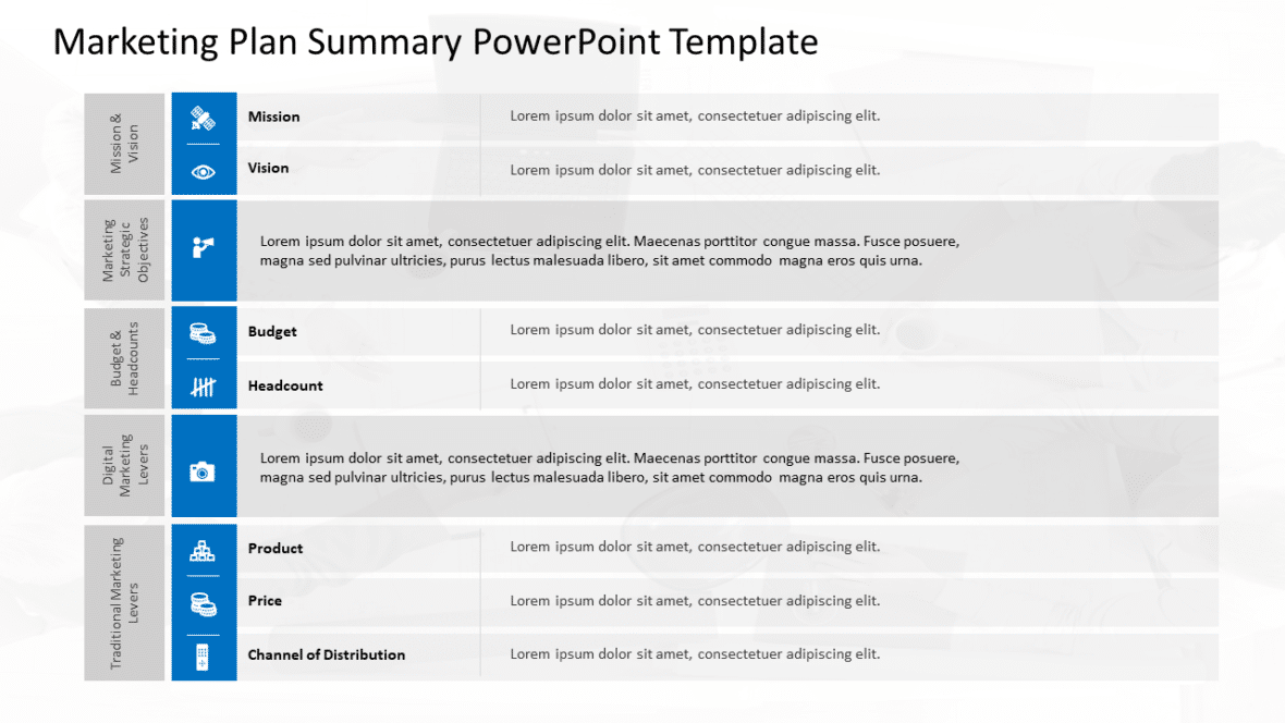 1009+ Free Editable One Page Marketing Plan Templates for PowerPoint ...
