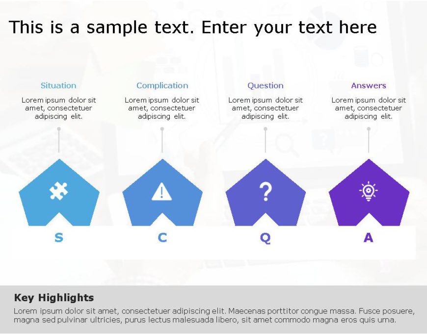 66+ Free Editable SCQA PowerPoint Templates & Presentation Slides ...