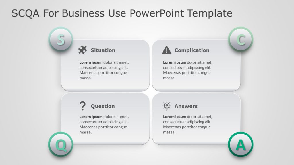 66+ Free Editable SCQA PowerPoint Templates & Presentation Slides ...