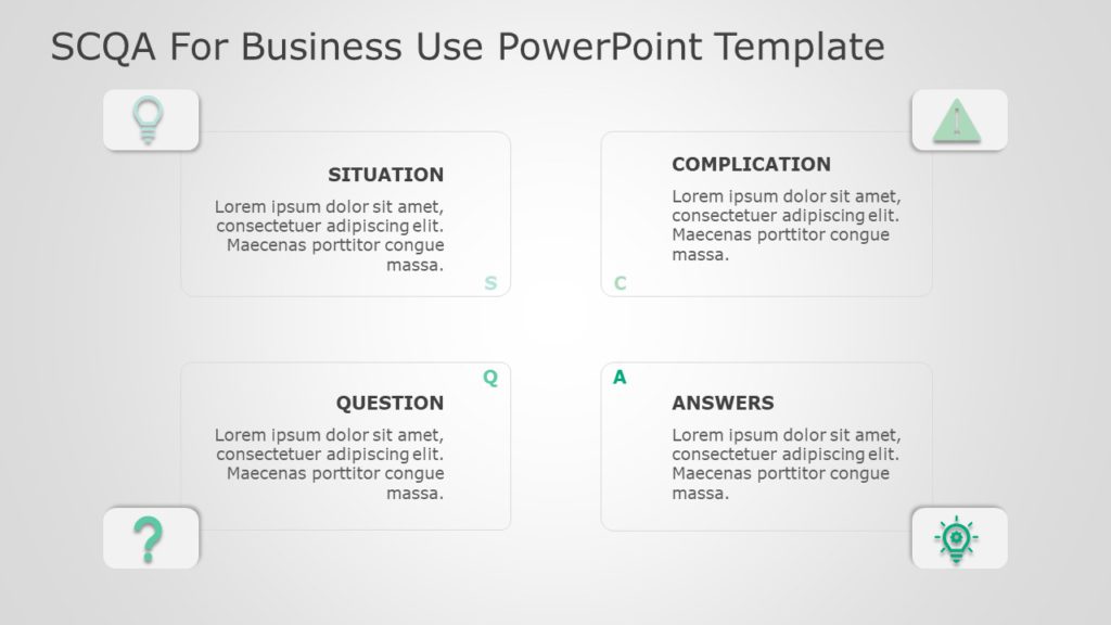 66+ Free Editable SCQA PowerPoint Templates & Presentation Slides ...