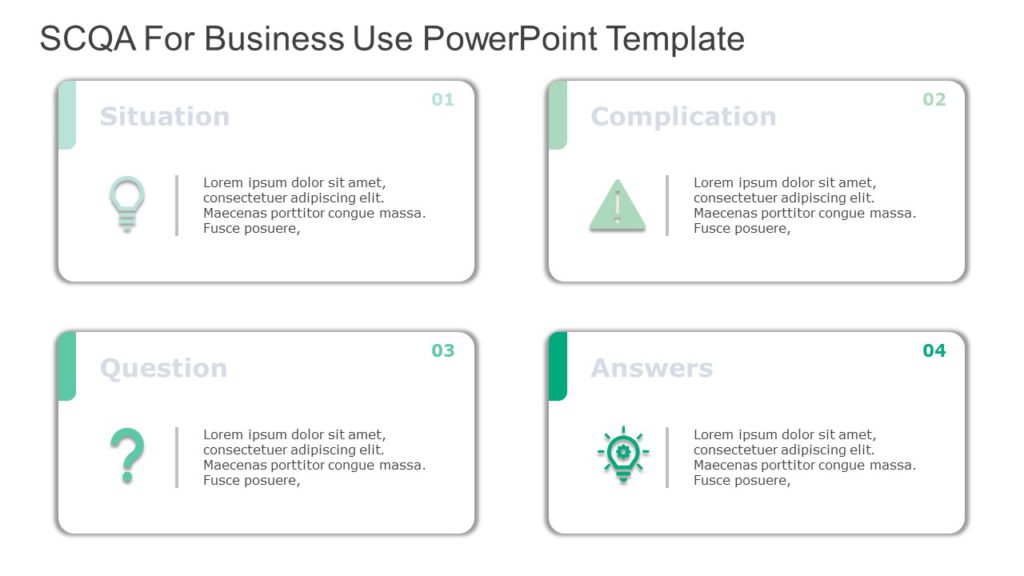 66+ Free Editable SCQA PowerPoint Templates & Presentation Slides ...