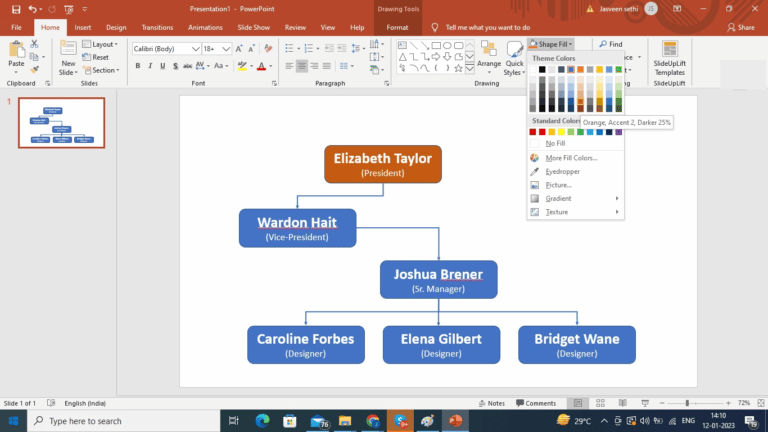How to Create An Org Chart in PowerPoint | PowerPoint Tutorial
