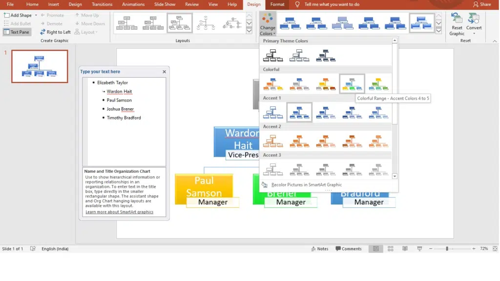 How To Create An Org Chart In PowerPoint PowerPoint Tutorial