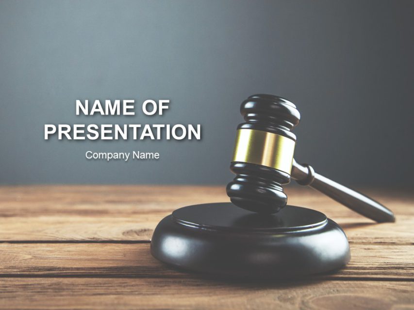 Justice PowerPoint Template | SlideUpLift