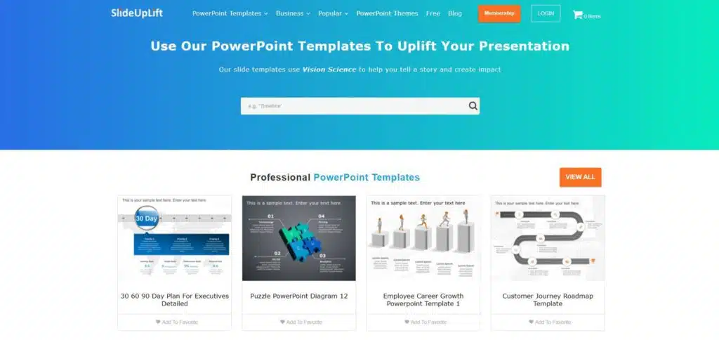 SlideUpLift Launches Premium Google Slides Templates