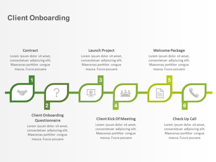 Client Onboarding PowerPoint Template | SlideUpLift