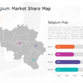 Belgium Map PowerPoint Template 09
