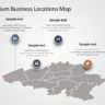 Belgium Map PowerPoint Template 09