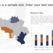 Belgium Map PowerPoint Template 09