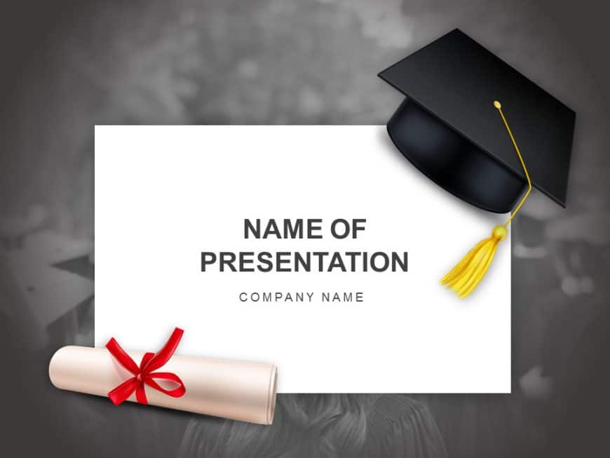 Rainbow Presentation Title Powerpoint Template Slideuplift