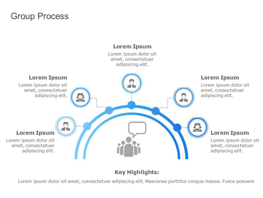 Group Process PowerPoint Template | SlideUpLift