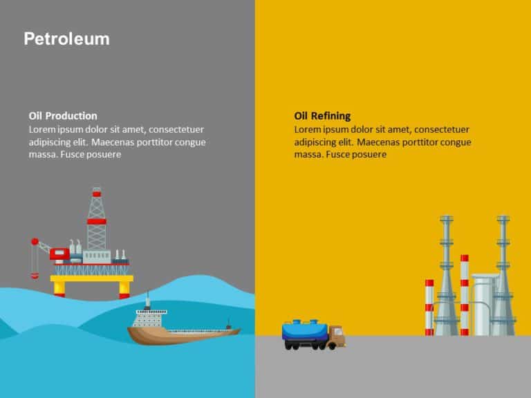 Oil and Gas Industry PowerPoint Template