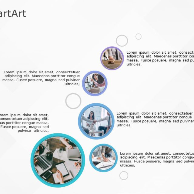 SmartArt Picture Picture Bubble 6 Steps