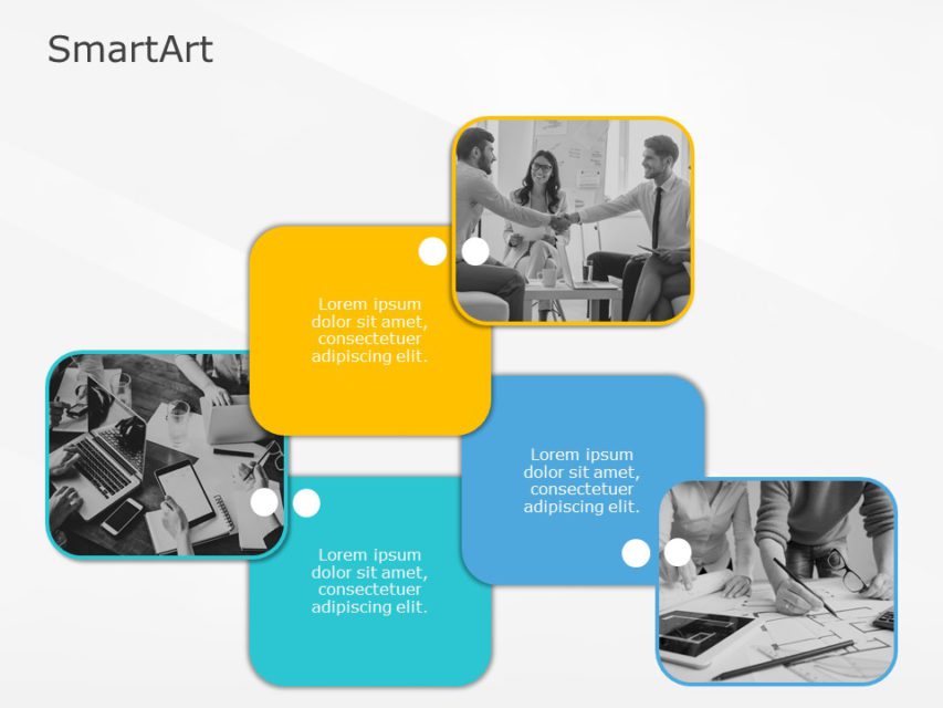SmartArt Picture Picture Cluster 7 Steps | SlideUpLift