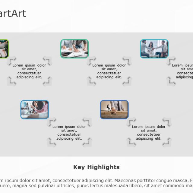SmartArt Picture Picture Frames 2 Steps | SlideUpLift