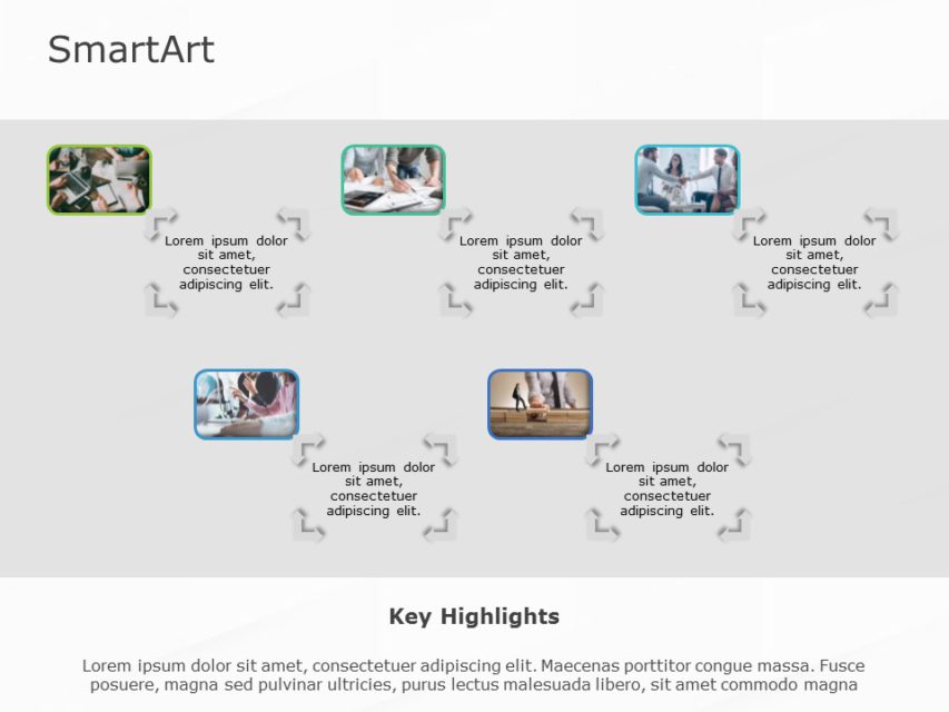 SmartArt Picture Picture Frame 2 Steps | SlideUpLift