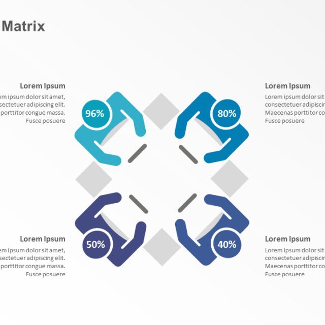 Team Matrix PowerPoint Template