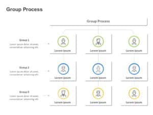Overlaped Process PowerPoint Template | SlideUpLift