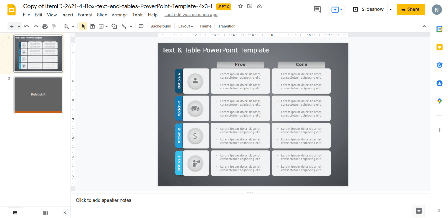 Learn How To Do Table Formatting In Google Slides | Google Slides Tutorial