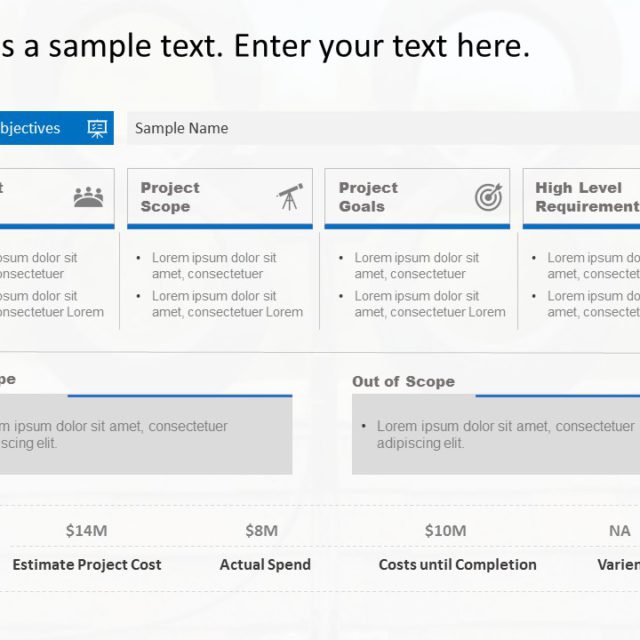 Animated In Scope Out Of Scope PowerPoint Template