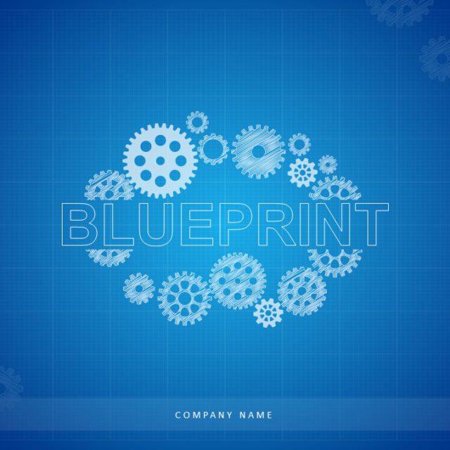 Blue Cover PowerPoint Template | SlideUpLift