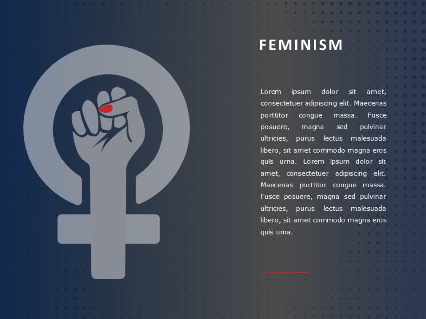 Feminism PowerPoint Template | SlideUpLift
