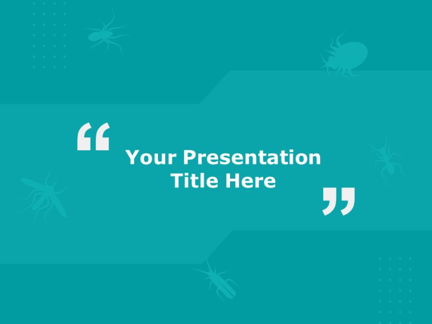 Insects PowerPoint Template | SlideUpLift