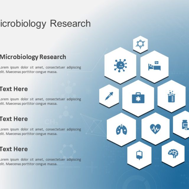 Microbiology Cover PowerPoint Template