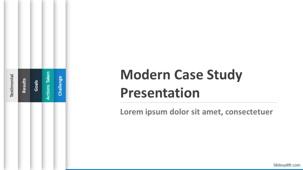 Case Study PowerPoint Templates and Slide Designs for Presentations