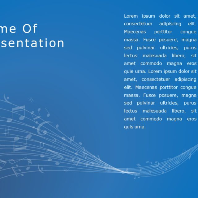 Music PowerPoint Template