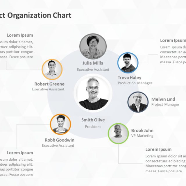 Project Team Structure PowerPoint Template Project Team Structure PowerPoint Template