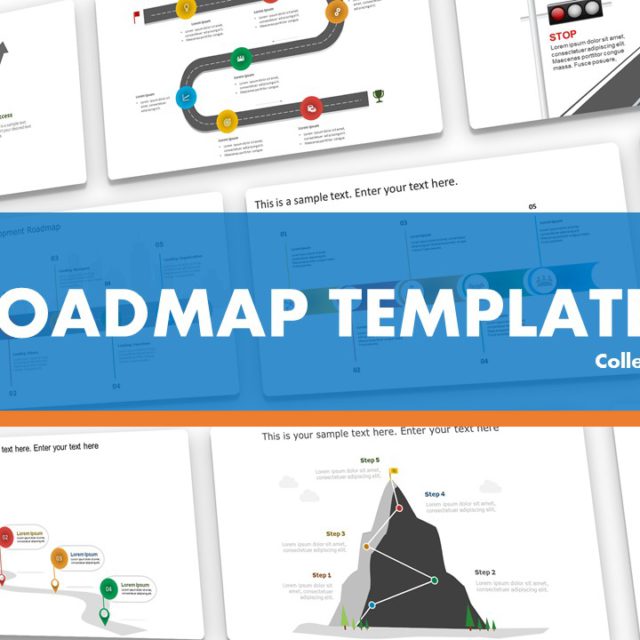 10 Steps Roadmap PowerPoint Template
