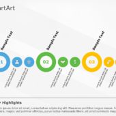 SmartArt Hierarchy Org Chart 3 Steps | SlideUpLift
