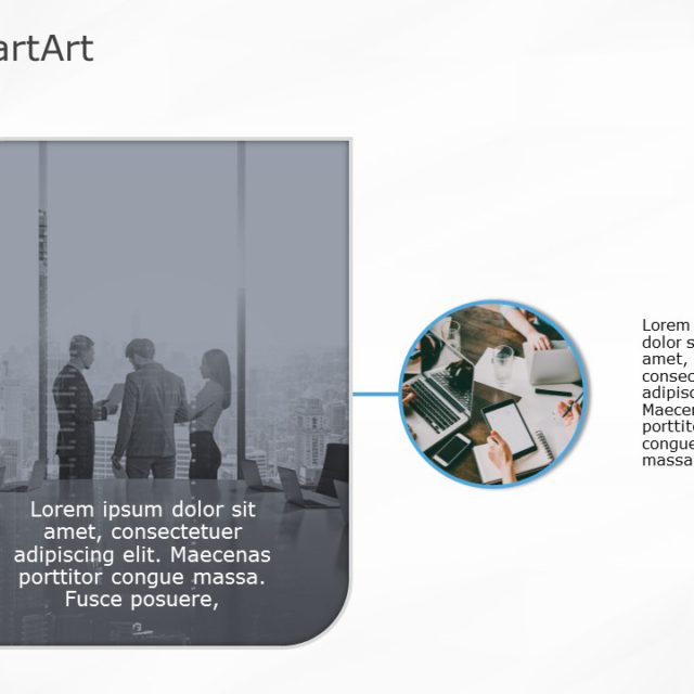 SmartArt Picture Callout 2 Steps