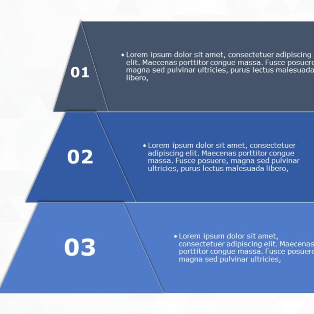 SmartArt Pyramid Basic text 5 Steps