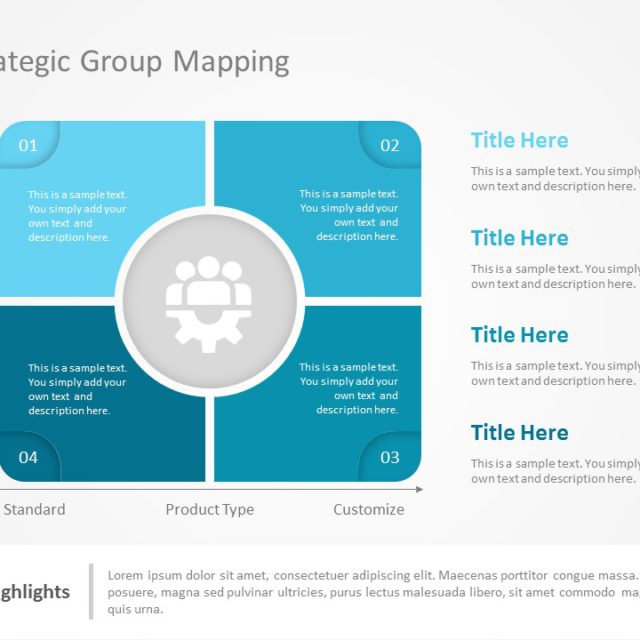 Competitor Mapping PowerPoint Template