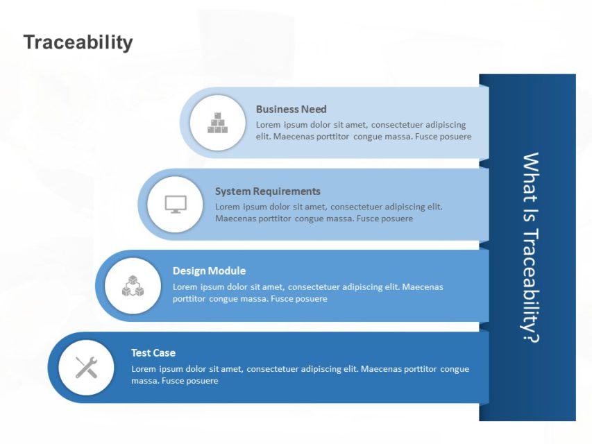 Free Traceability PowerPoint Template | SlideUpLift