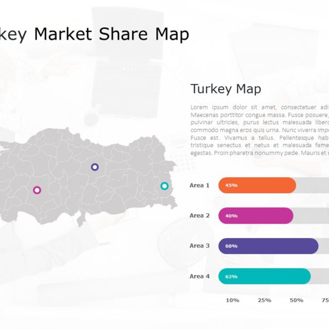 Turkey Map PowerPoint Template 02