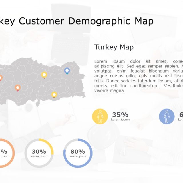 Turkey Map PowerPoint Template 09