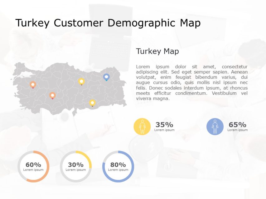 Turkey Map PowerPoint Template 04 | SlideUpLift