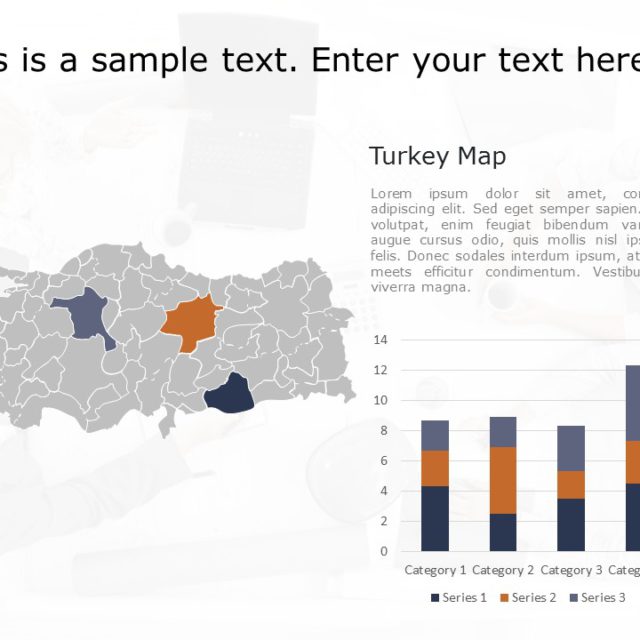 Turkey Map PowerPoint Template 09